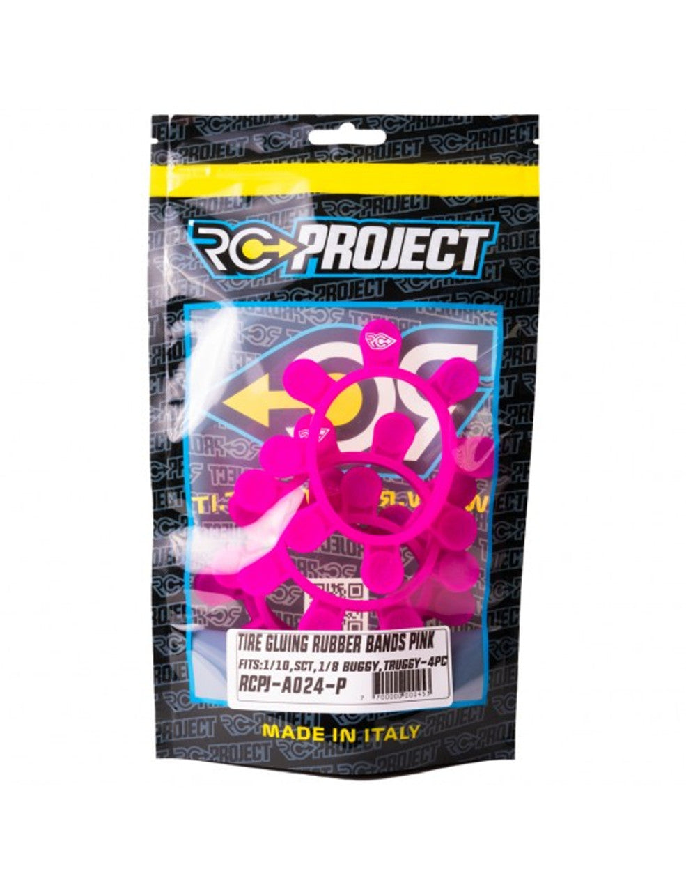 RC Project Tire Gluing Rubber Bands Pink – Capital RC